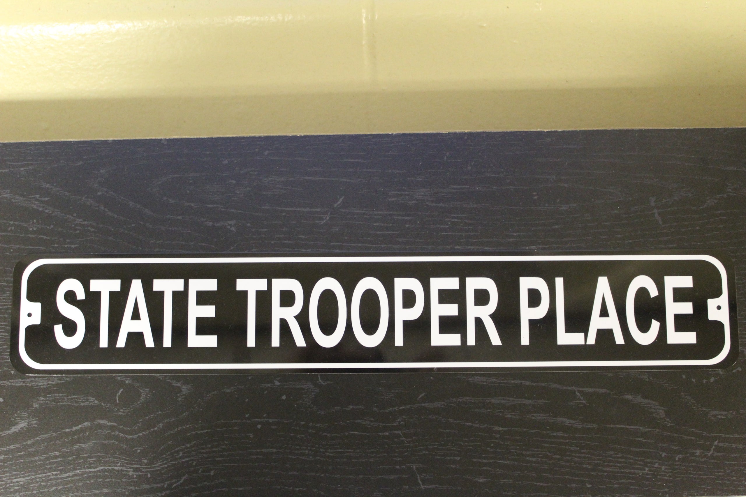 Sign-State Trooper Place | TSTA Store
