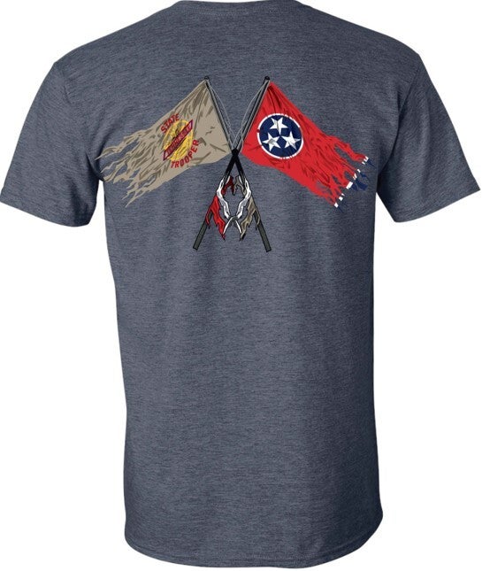 Heather-Dual TN-THP Flag-Short Sleeve